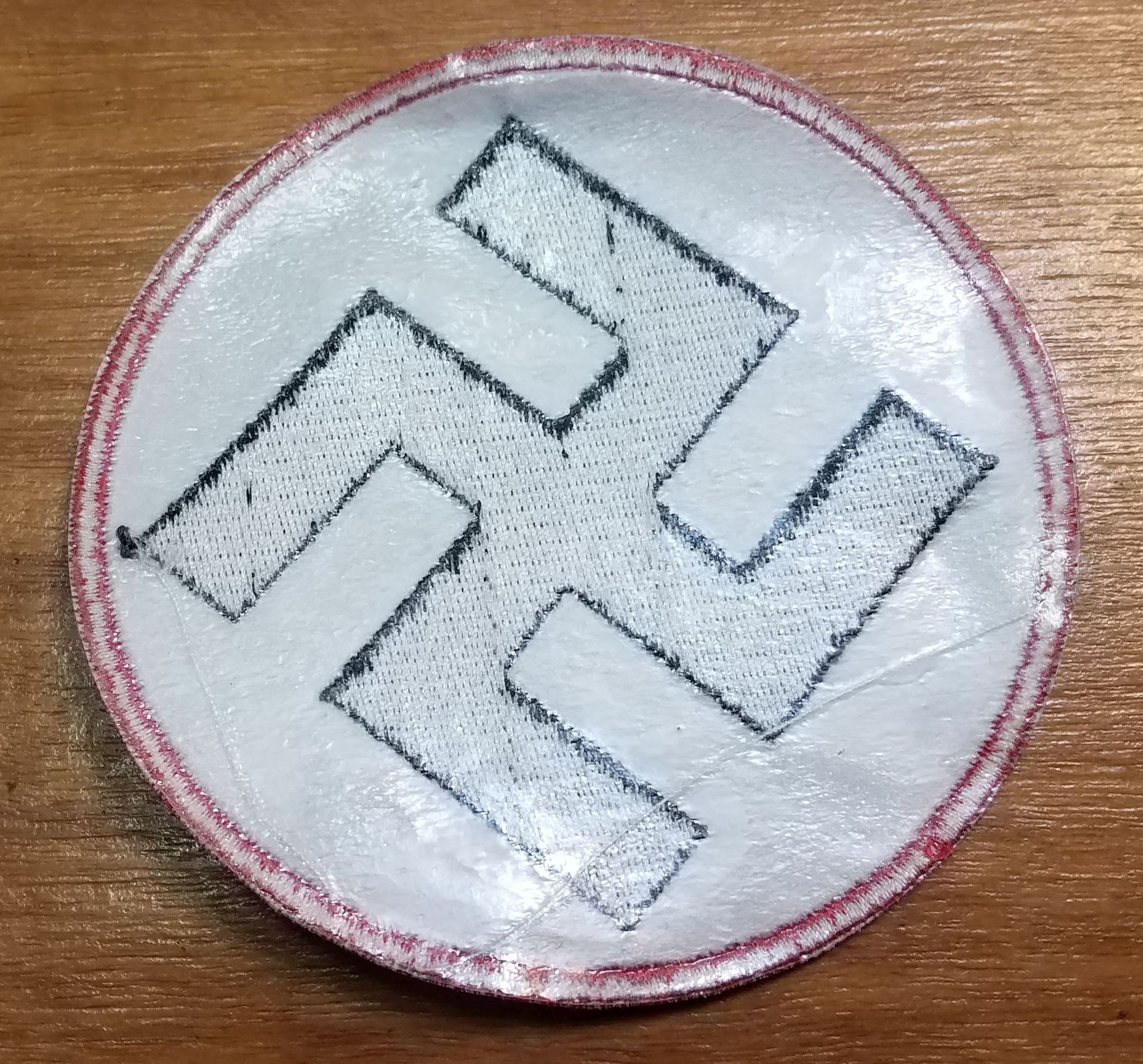 Swastika Patch 4 inch 10cm German WW2 Hakenkreuz Nazi Party NSDAP ...