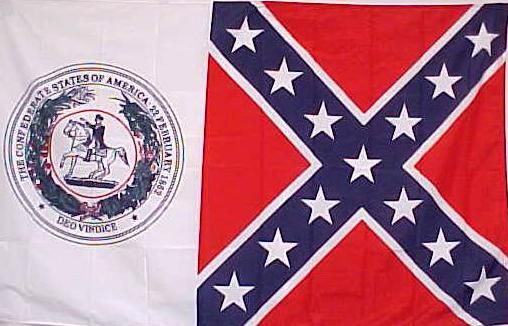CSA CONFEDERATE Seal Battle Flag 3×5 foot – VonAcht.com