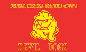 MARINE DEVIL DOGS Flag 3×5 foot – VonAcht.com