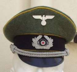 German WW2 Cavalry Officers Cap Heer Army – VonAcht.com
