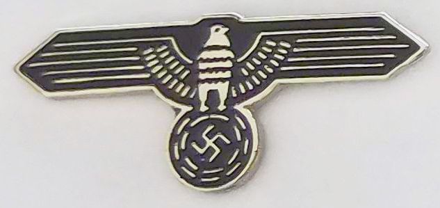 SS Eagle Pin Reichsadler Hoheitsadler Hakenkreuz German WW2 Nazi ...