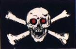 Red Eye Pirate Flag 3×5 foot – VonAcht.com