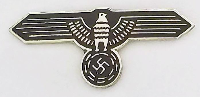 SS Eagle Pin Reichsadler Hoheitsadler Hakenkreuz German WW2 Nazi ...