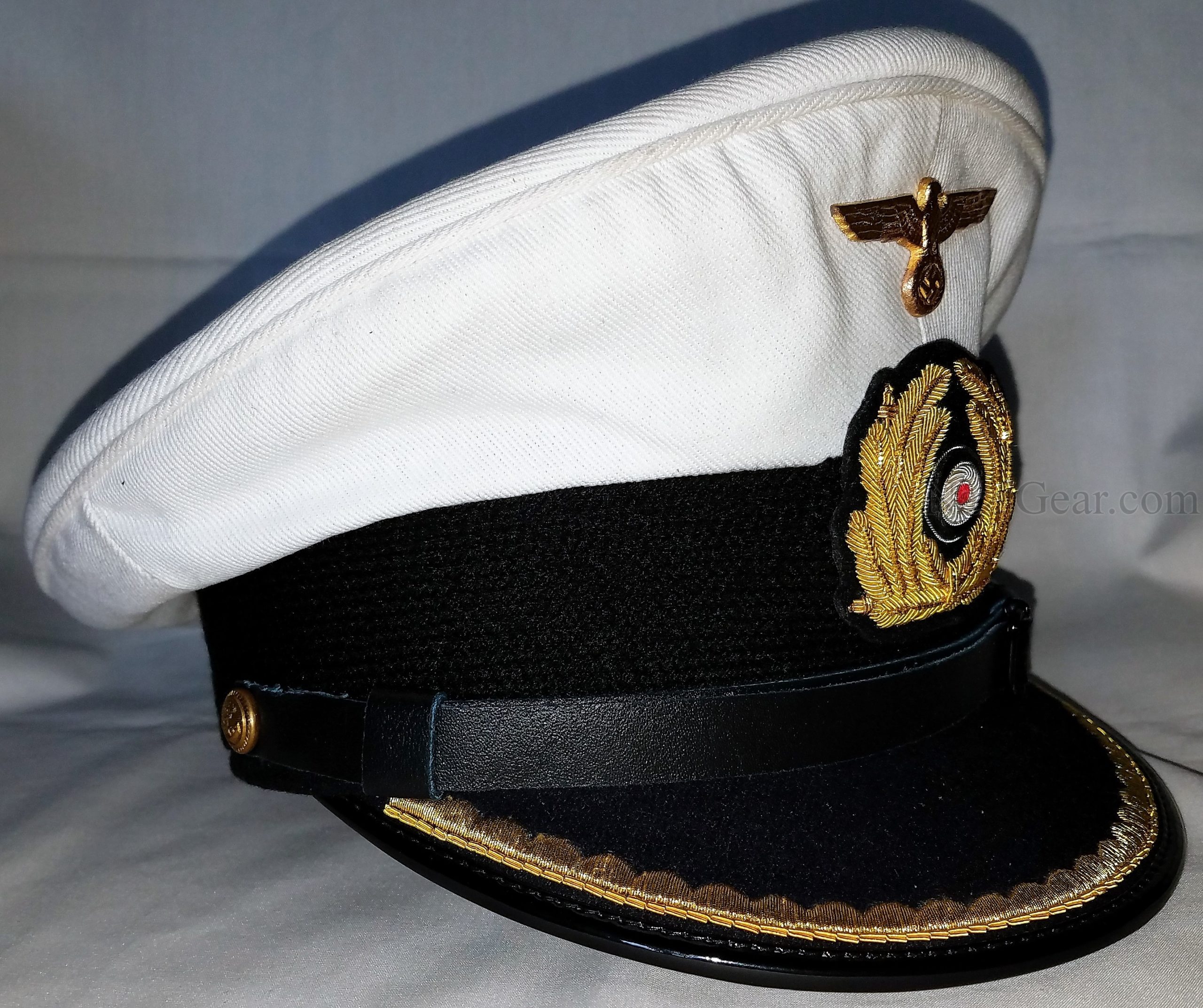 German Navy Lieutenants Cap Nazi WW2 Kriegsmarine – VonAcht.com