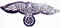 Nazi Big curved eagle stamp from original dies – VonAcht.com