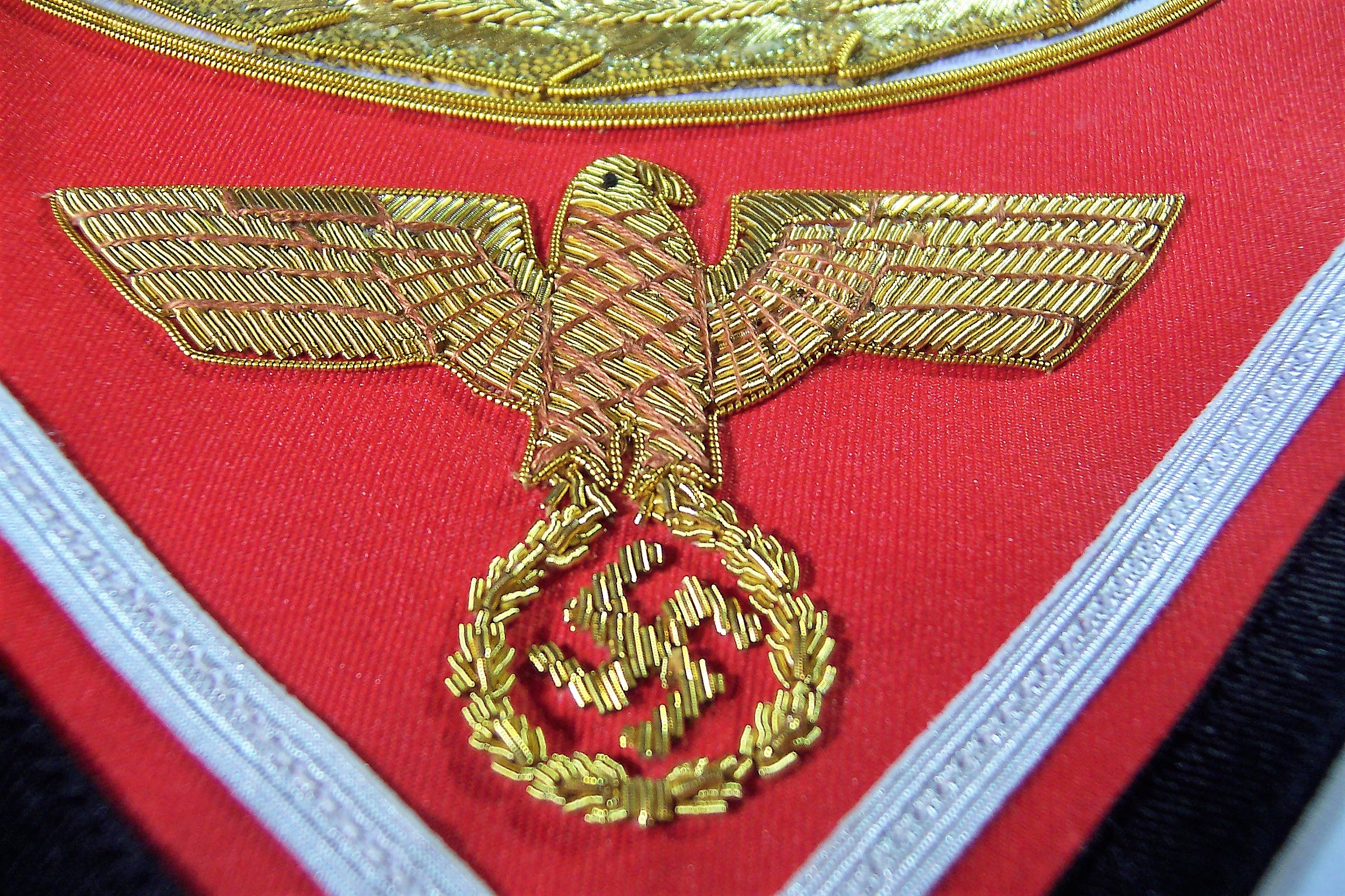 Adolf Hitler Fuhrer Standard 1×1 Foot (31cm) Standarte WW2 German Flag ...