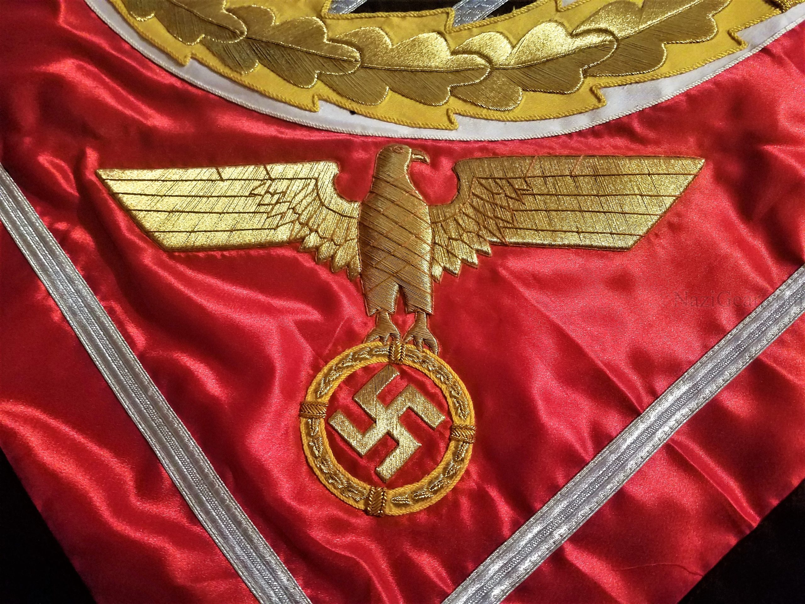 Adolf Hitler Fuhrer Standard 3×3 Foot (91cm) Standarte WW2 German Flag ...