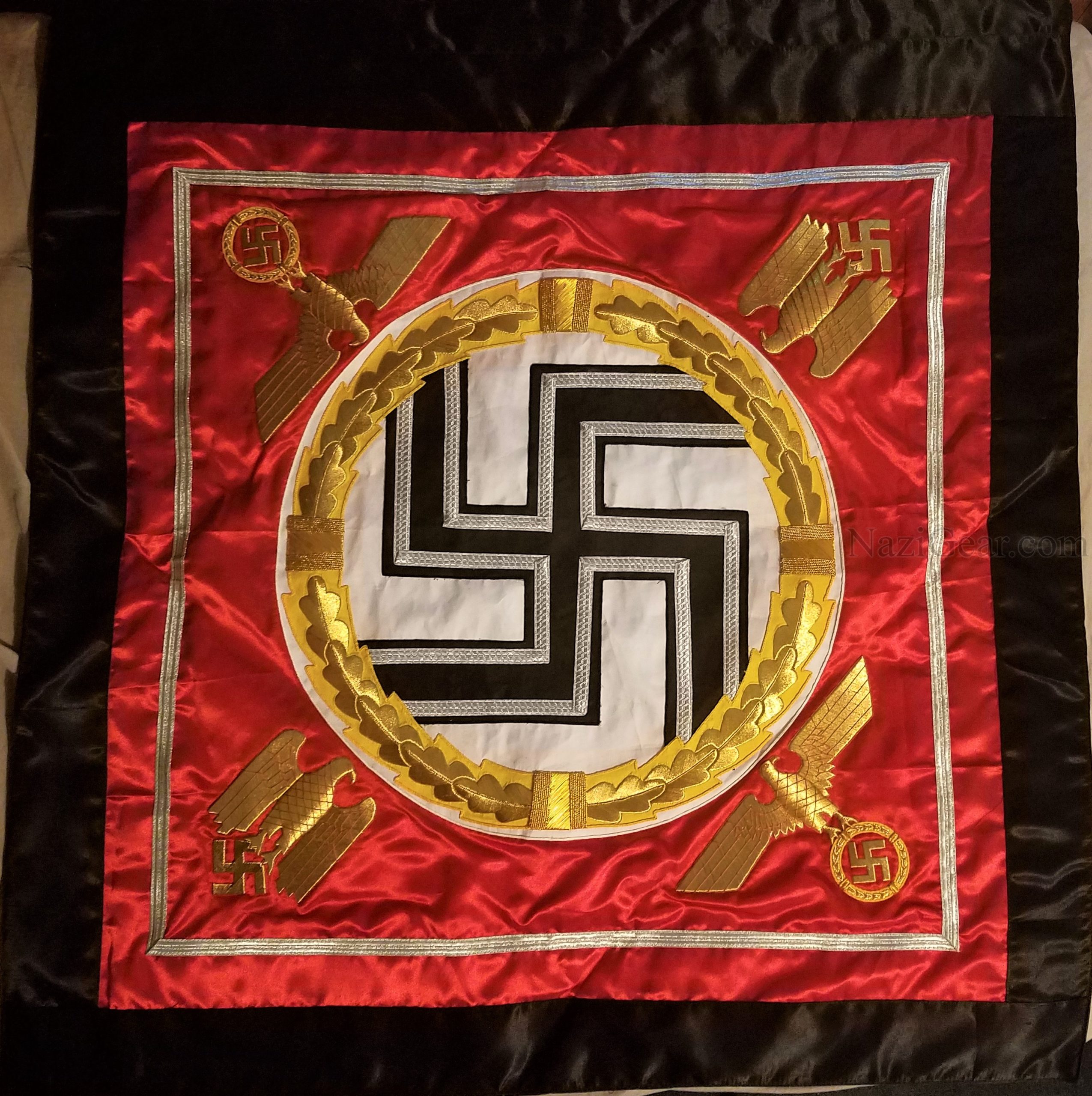 Adolf Hitler Fuhrer Standard 3×3 Foot (91cm) Standarte WW2 German Flag ...