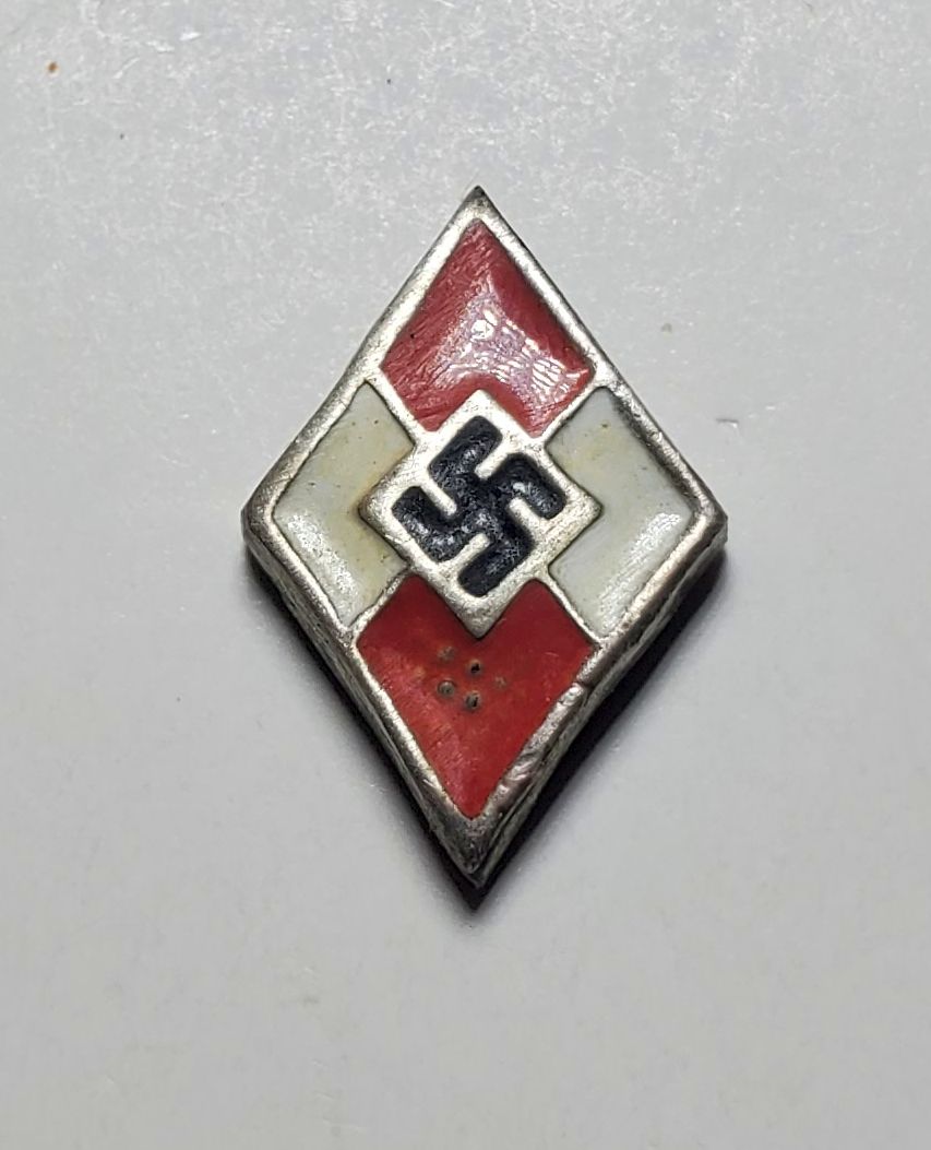 Sterling Silver Hitler Youth Pin Jugend Diamond – VonAcht.com